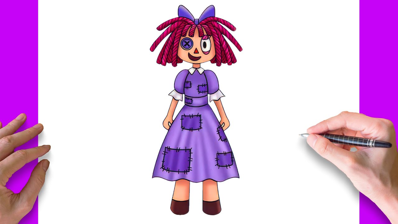 How To Draw RAGATHA | The Amazing Digital Circus | EASY | STEP BY STEP ...