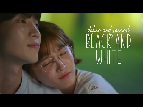 song dahee + yoon jaeseok [once again] | black and white