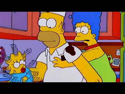 Maggie becomes basketball | The Simpsons S10E20 - YouTube