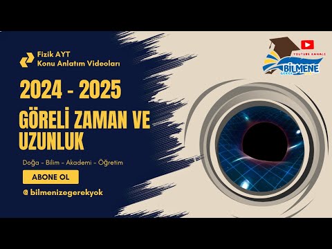 Göreli Zaman ve Uzunluk: AYT İçin En Kısa ve Net Anlatım!