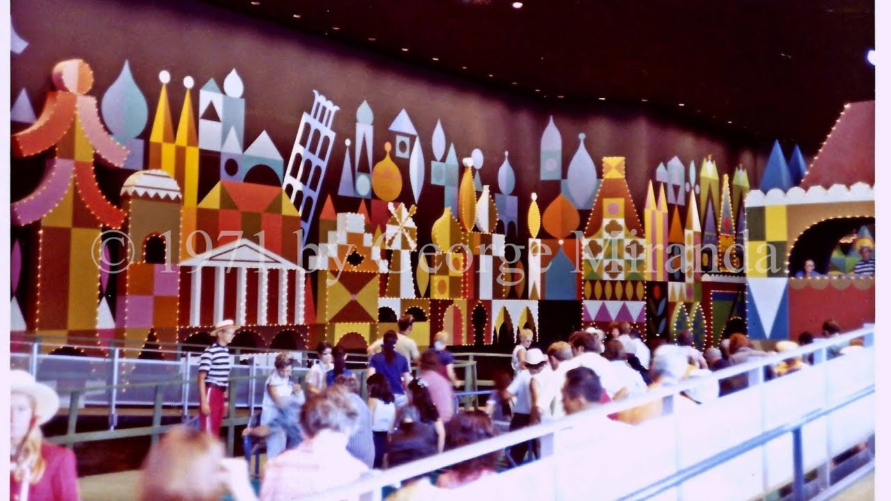 "it's a small world" Magic Kingdom WDW Original 1971 audio mix (without ...