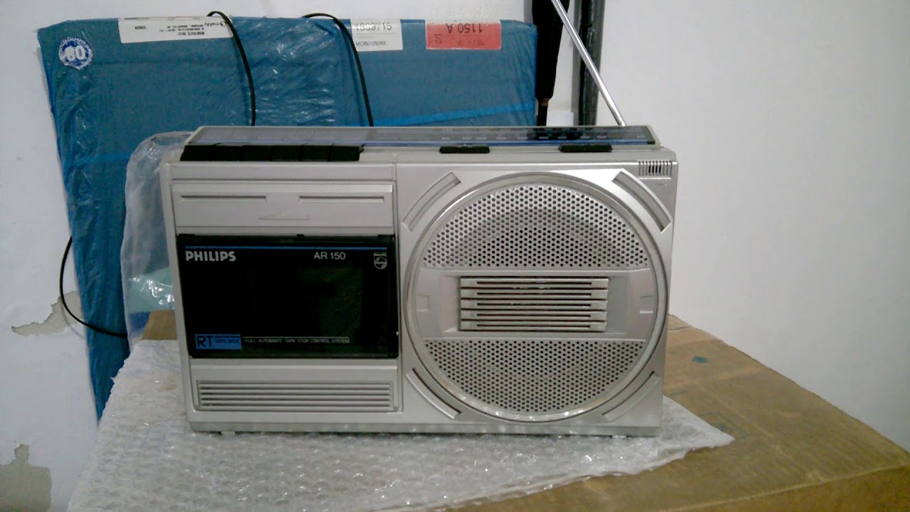 Rádio Gravador Philips AR-150 - YouTube