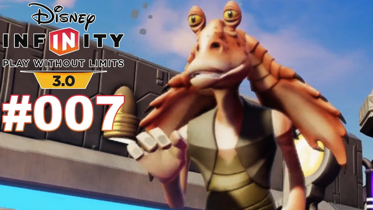 DISNEY INFINITY 3.0 #007 Jar Jar Binks ★ Let's Play Star Wars Twilight ...
