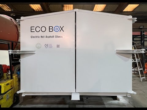 Asphalt Hot box Greener asphalt Storage - YouTube