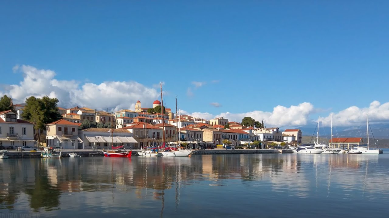 Galaxidi walk in Central Greece - YouTube