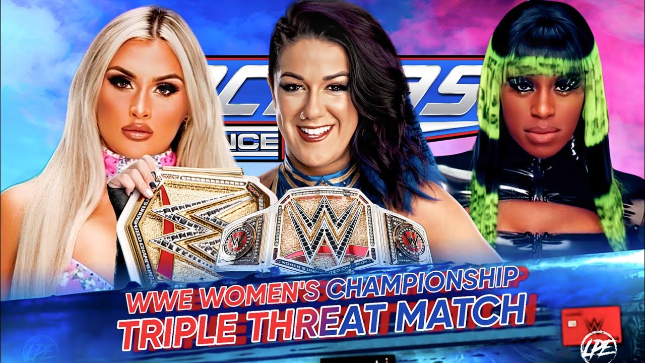 WWE 2K24 | Bayley Vs Naomi Vs Tiffany Stratton - WWE Women's ...