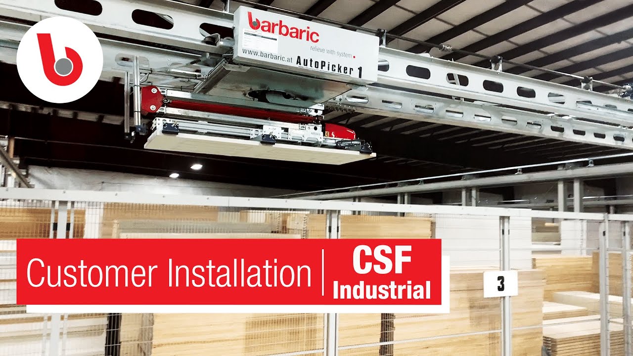 Barbaric CSF Industrial // Automated Panel Storage and Retrieval System ...