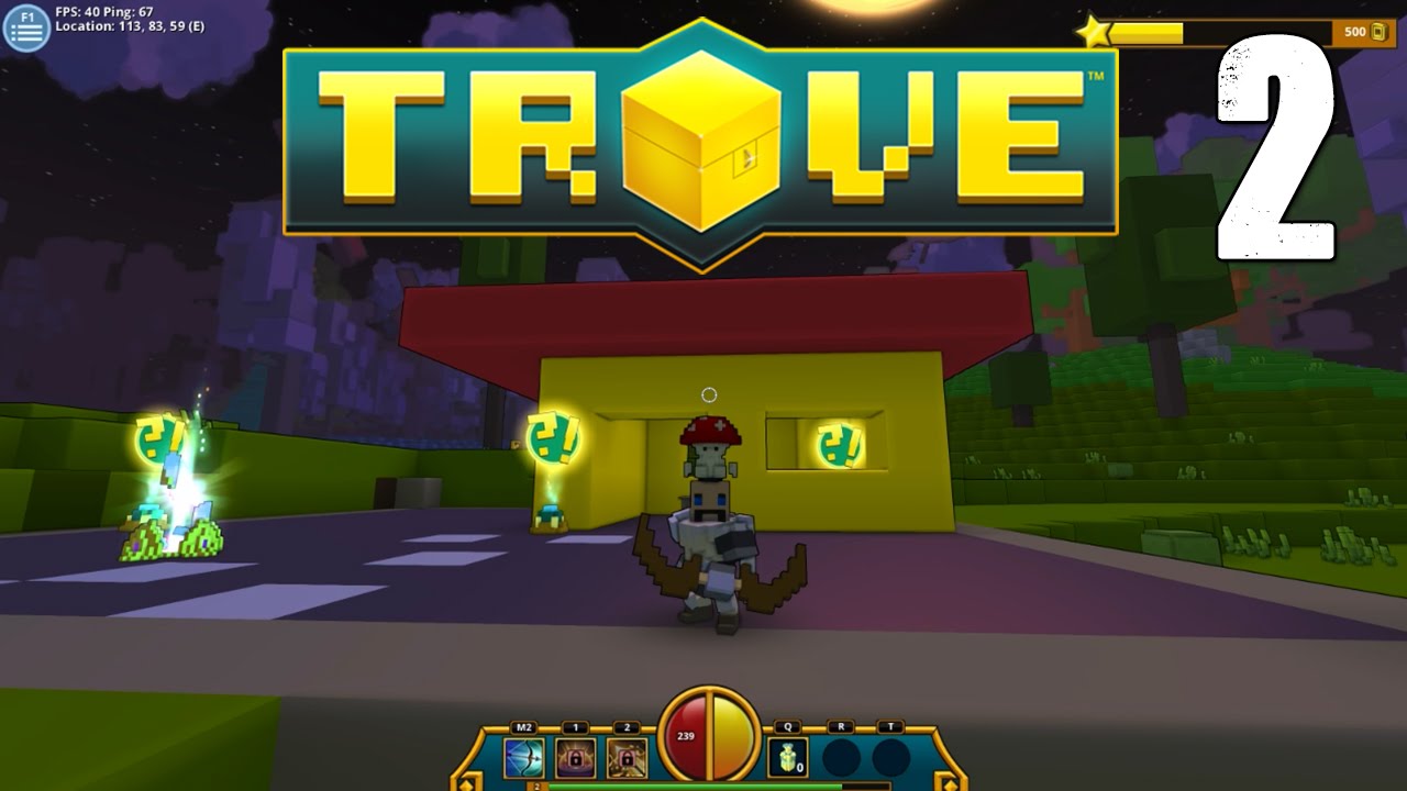 Trove: Shadow Hunter Class | Slaying the Skeletal Viking & Mushroom ...