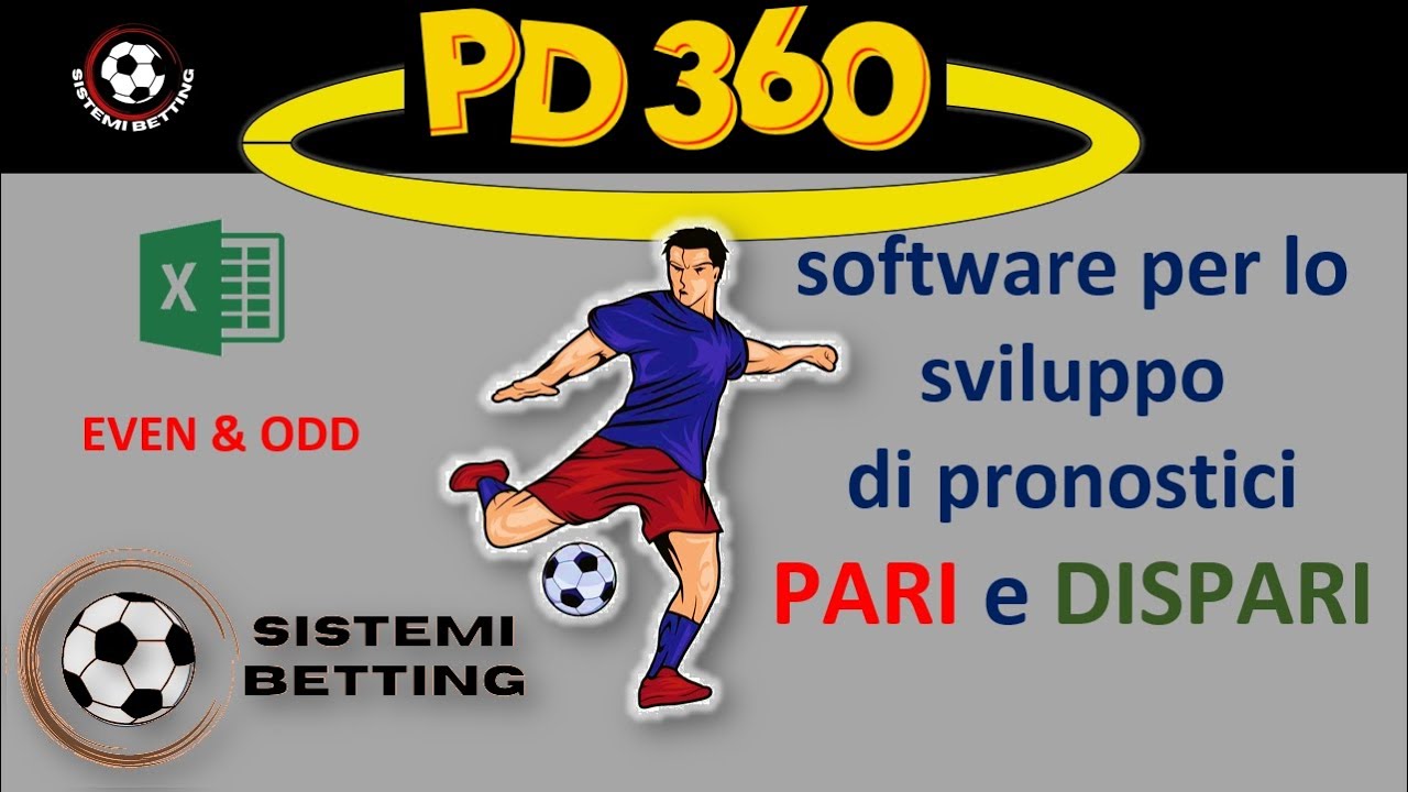 Software Pronosticatore Scommesse Pari e Dispari – PD 360 - YouTube