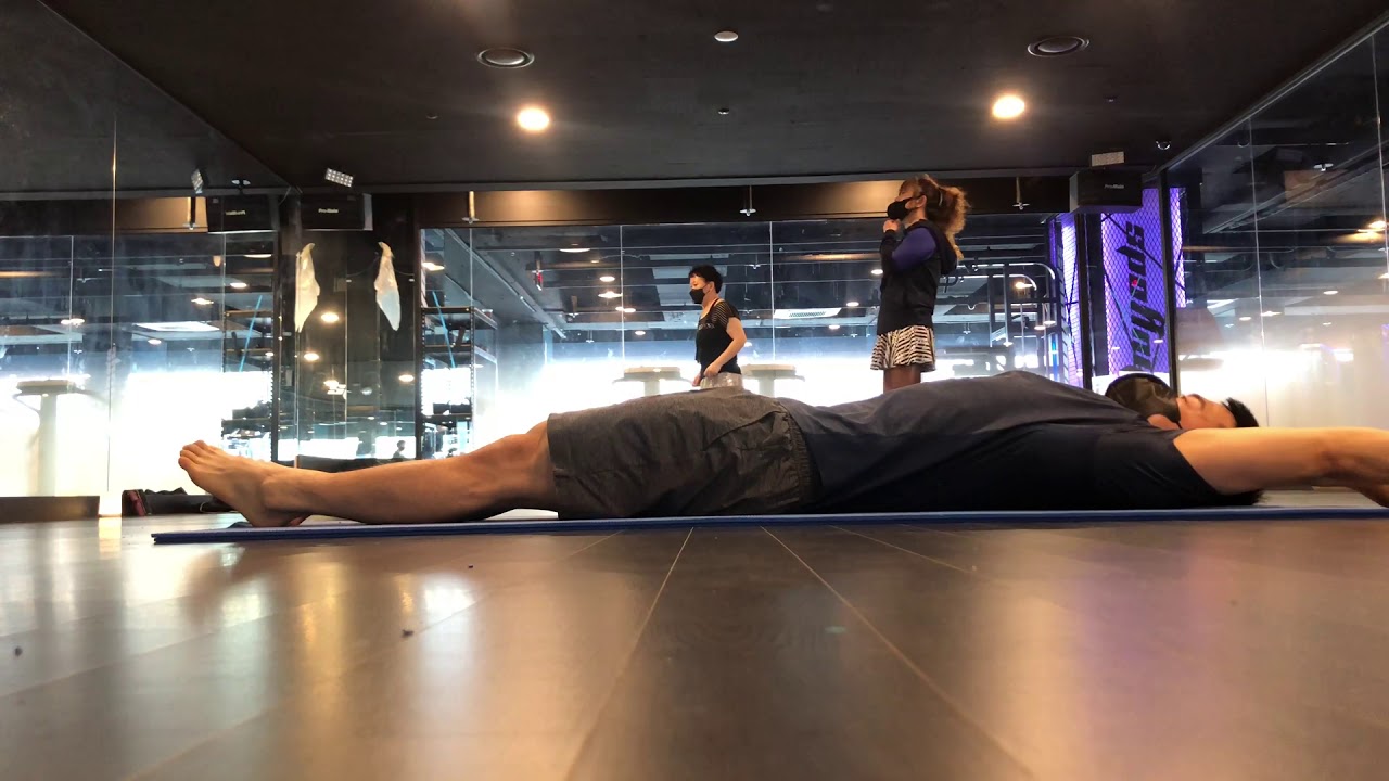 Supine Floor Handstand Flexion 11 Apr Youtube