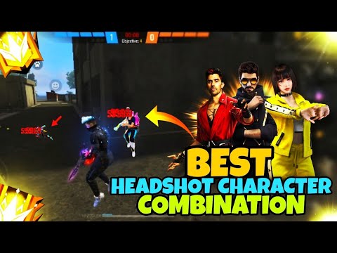 FF Max Headshot Character Combination | Best Character Combination in ...