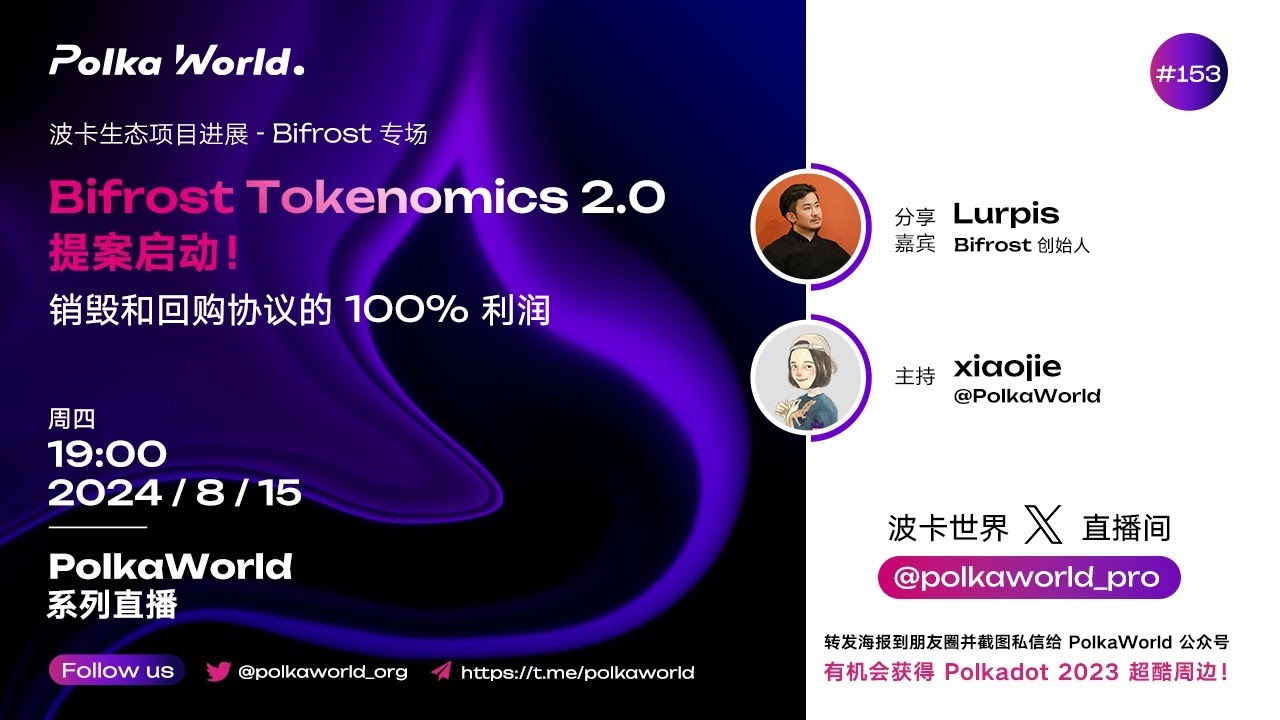 Bifrost Tokenomics 2.0 提案启动！ 销毁和回购协议的100% 利润？ - YouTube
