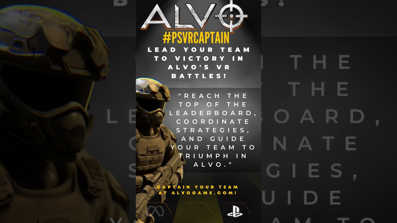 ALVO VR – First Person Shooter for for PSVR, Meta Quest & Pico