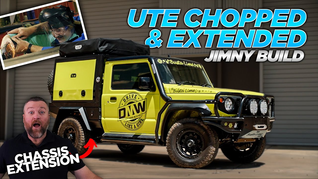 15 Year Old Girl CHOPS Her Suzuki Jimny - Ute Chopped and Chassis ...