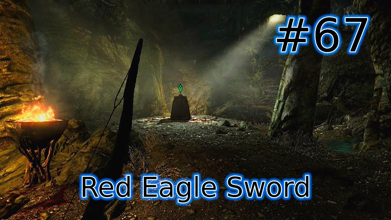 Skyrim Ep.67 - Red Eagle Sword - YouTube