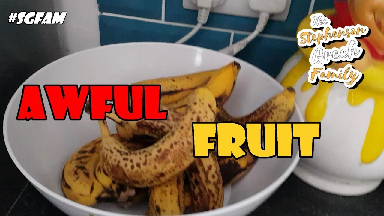 Awful Fruit #SGFAM - YouTube