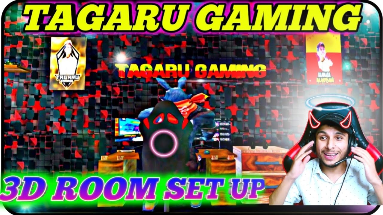 😮Tagaru Gaming Room And Face Revel By Nonstop Gaming ️ #freefire # ...