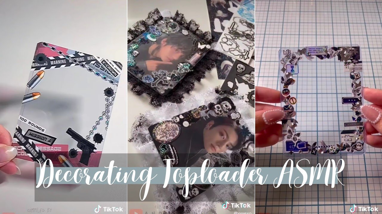 🎀Decorating Toploader ASMR | Tiktok Compilation - YouTube