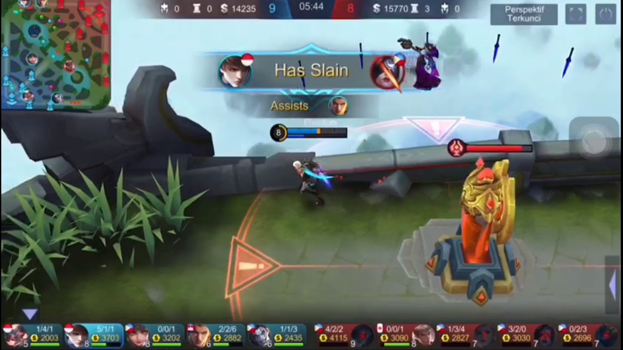 GamePlay Freestyle Dagger Gusion - YouTube