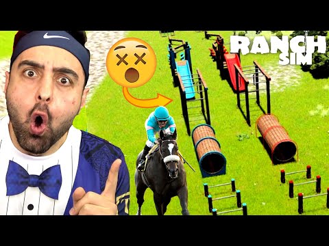 AT LARA EFSANE SURVİVOR PARKURU YAPTIK ! YARIŞTIK ! RANCH SİMULATOR 2