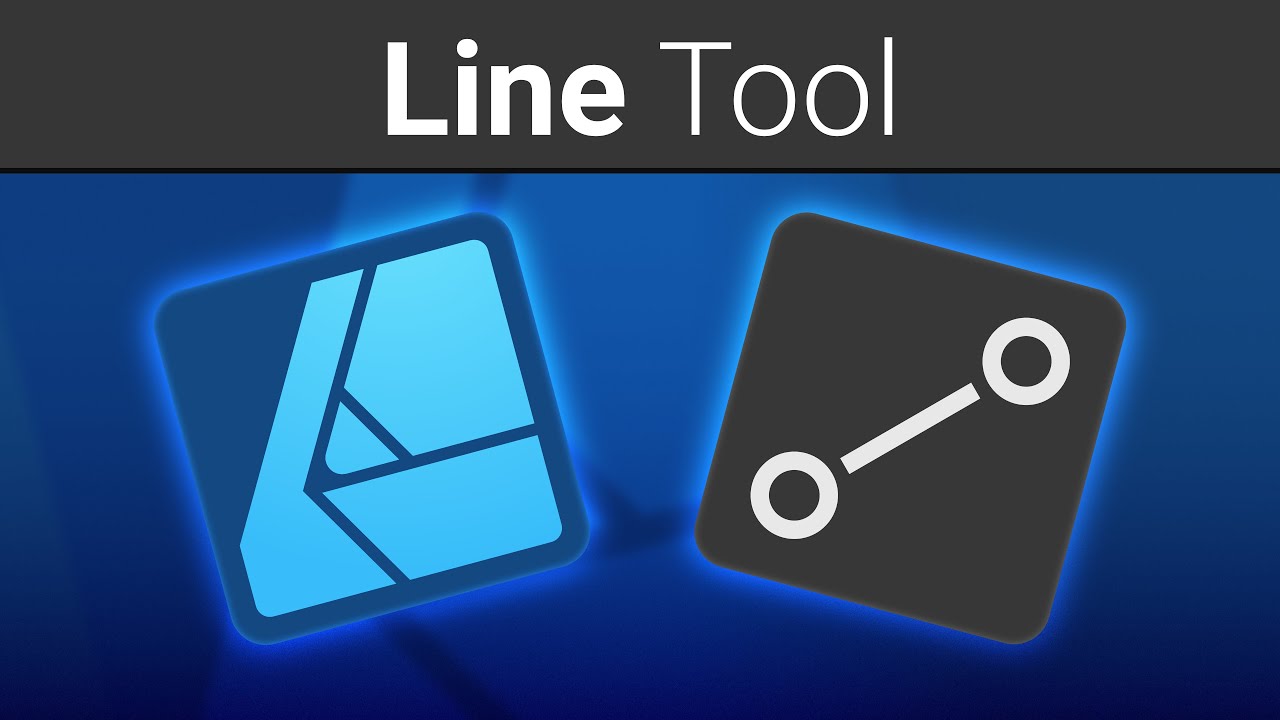 Affinity Designer how to Draw a Straight Line - YouTube