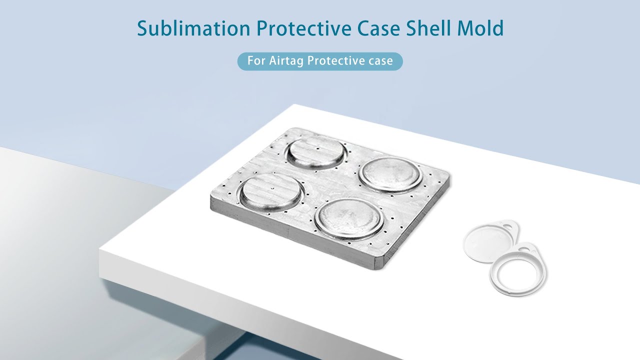Sublimation Protective Case Mold For AirTag - YouTube