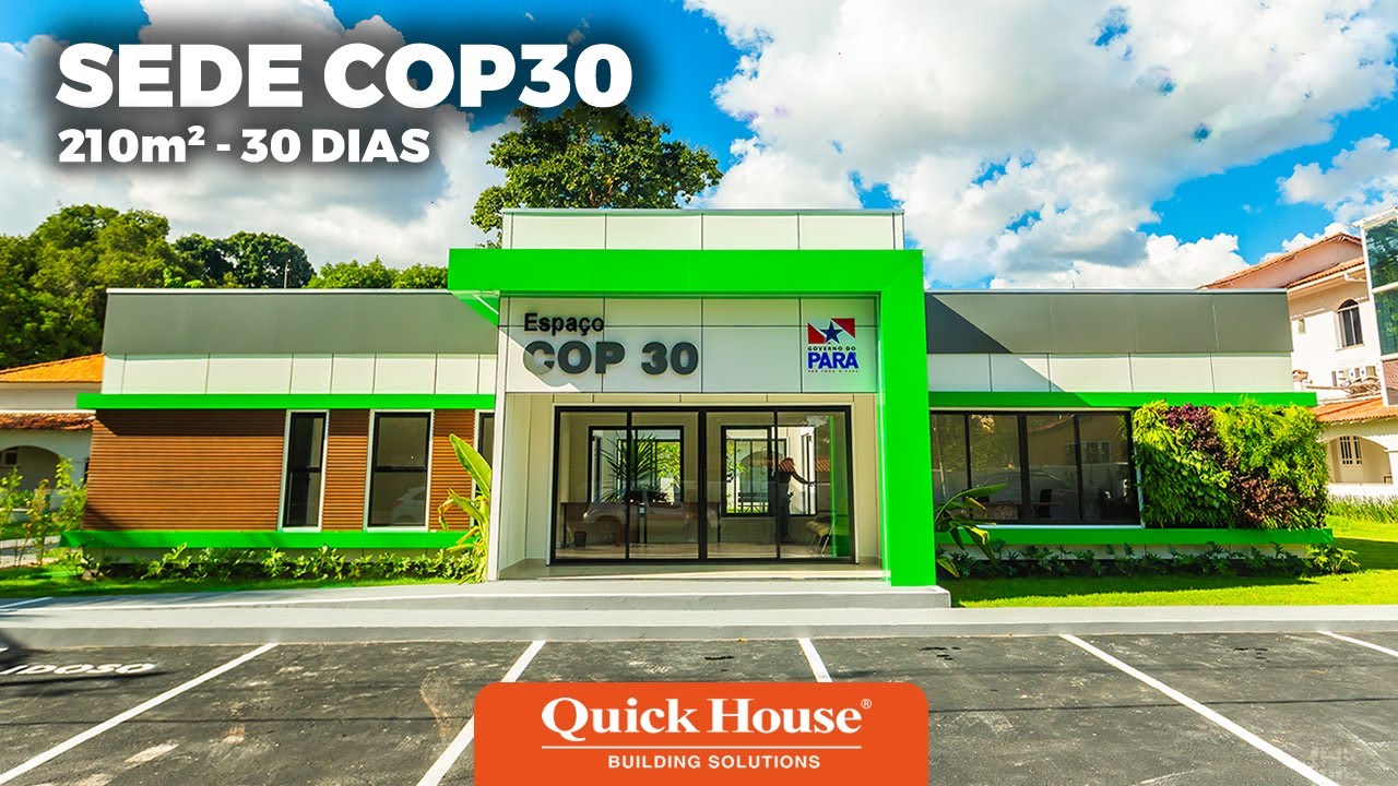 Sede da COP-30 Construída em Belém, Pará, Brasil - YouTube