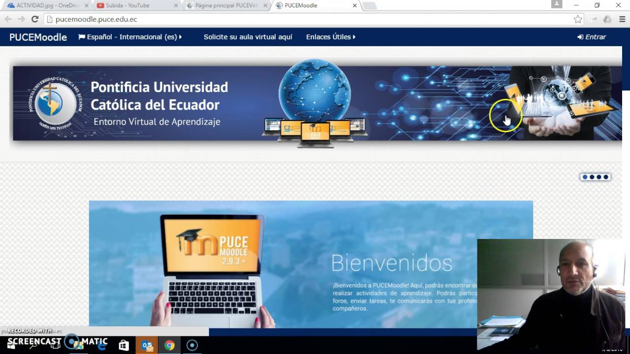 Ingresar al aula virtual de la PUCE - YouTube