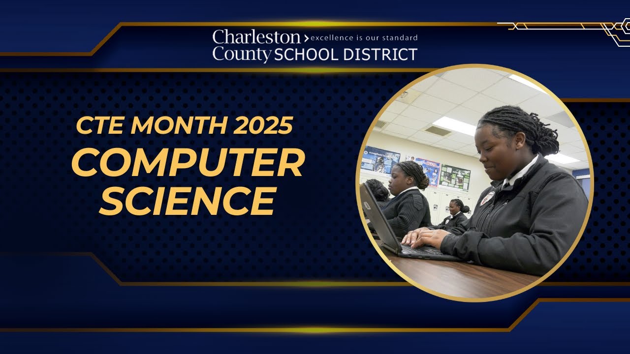 CTE Month - Computer Science at Military Magnet Academy - YouTube