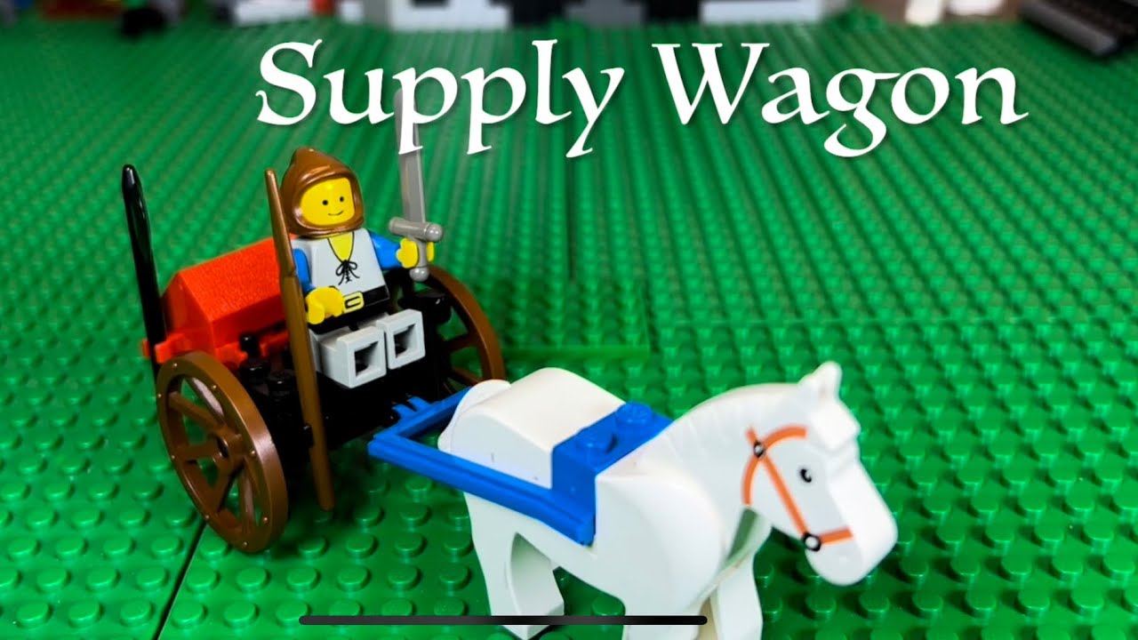 Lion Knights ‘Supply Wagon’ / Lego Set 6010 - YouTube