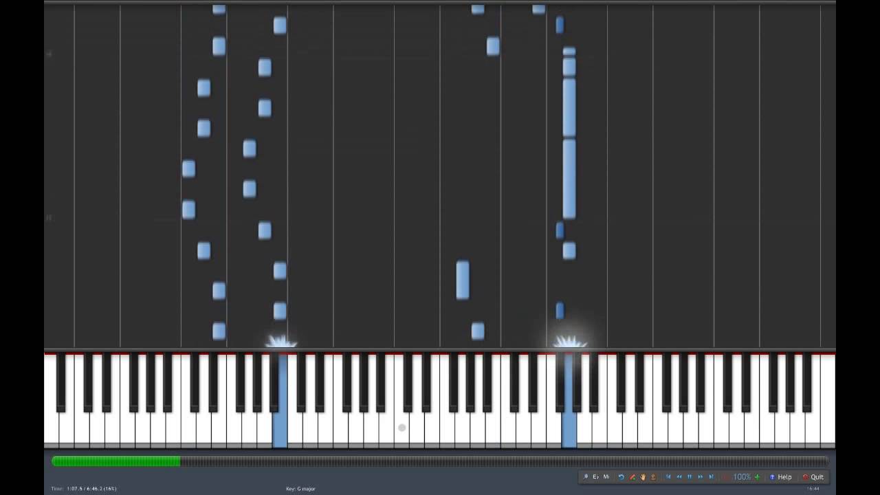 Touhou - Ghostly Band ~ Phantom Ensemble (Piano Tutorial) - YouTube