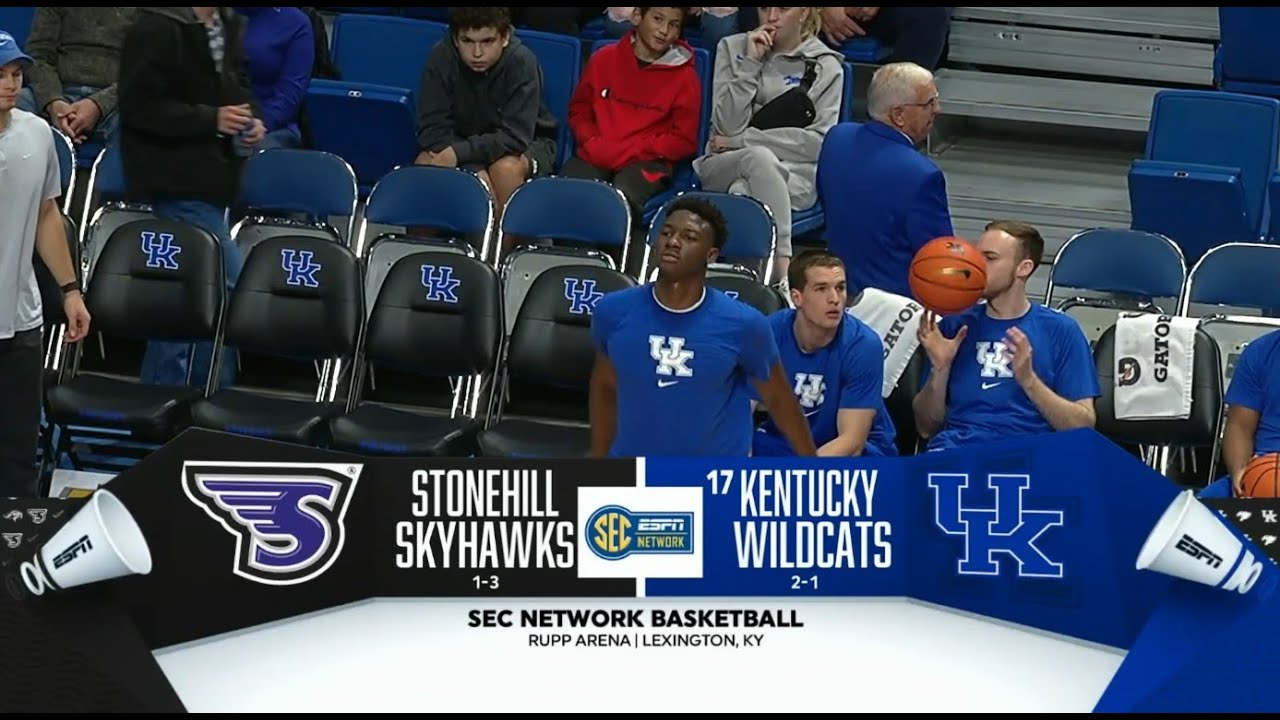 2023-2024 - Kentucky vs Stonehill (Game 4) - YouTube