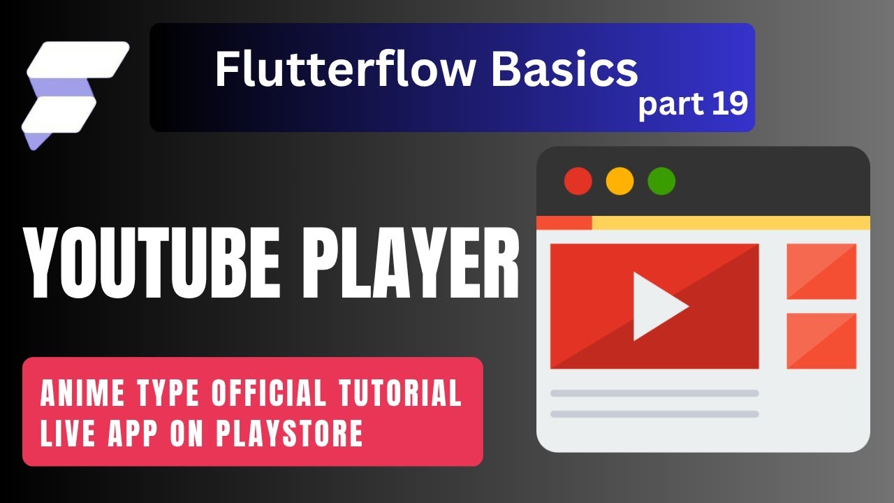 How to Use YouTube Player in FlutterFlow | Embed & Play YouTube Videos ...