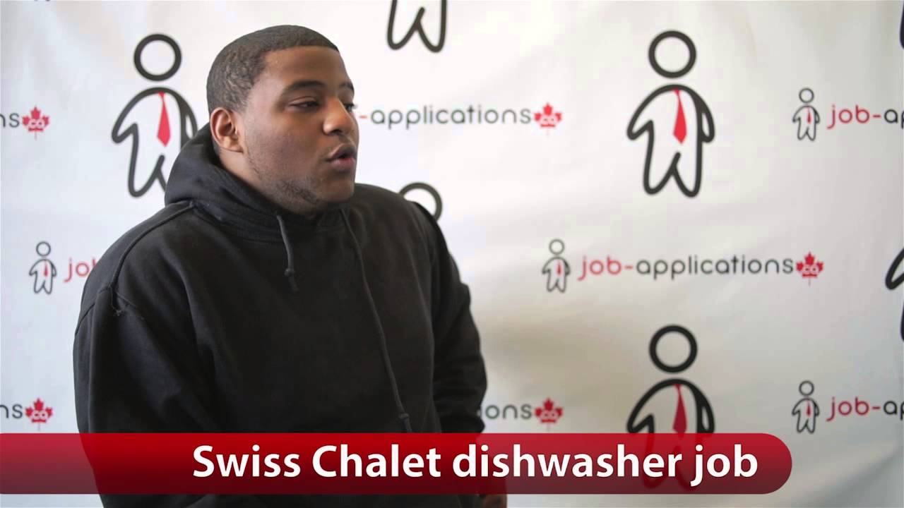 Swiss Chalet Dishwasher Job - YouTube