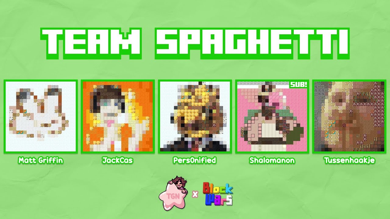 MattGriffin Block Wars Tastic Gamenights Team Spaghetti - YouTube