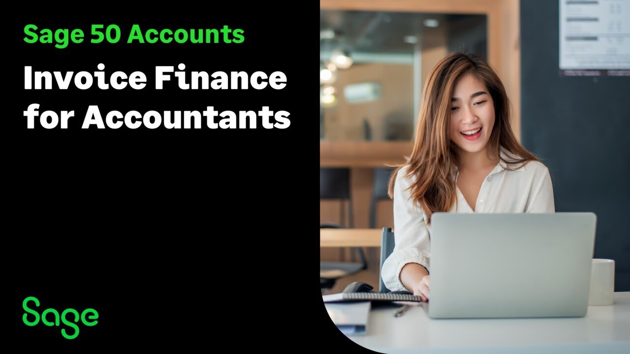 Sage 50 Accounts (UK): Invoice Finance - Accountants - YouTube