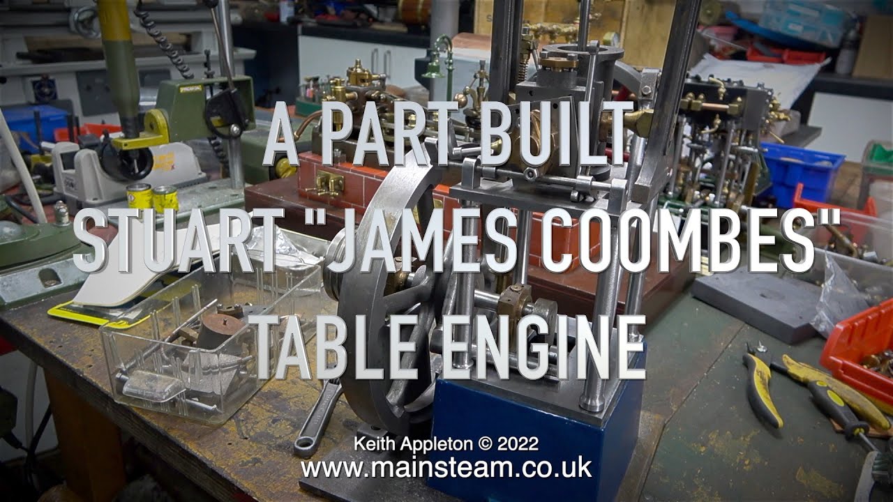 EXAMINING A PART BUILT STUART "JAMES COOMBES" TABLE ENGINE - YouTube