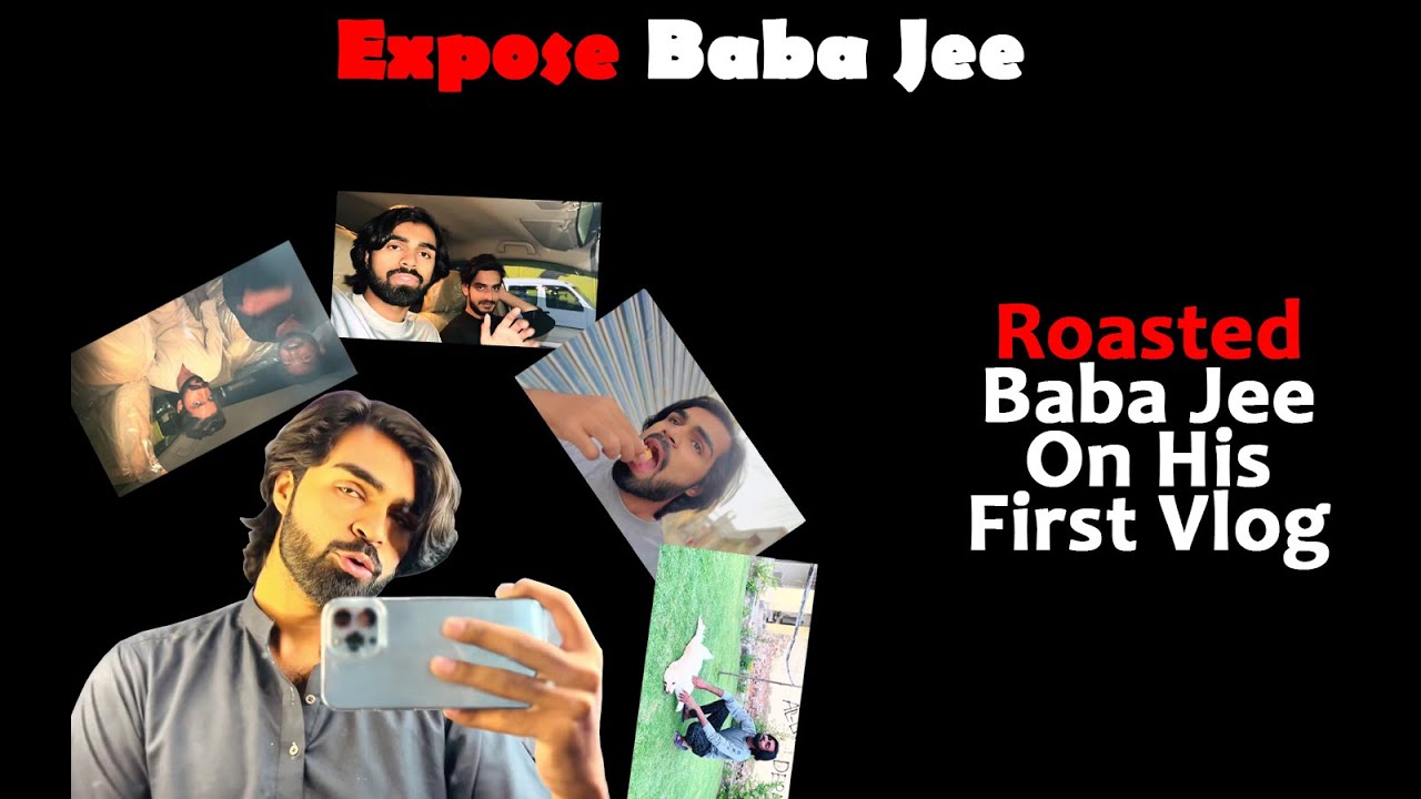 I Roasted Baba Jee On His First Vlog - YouTube