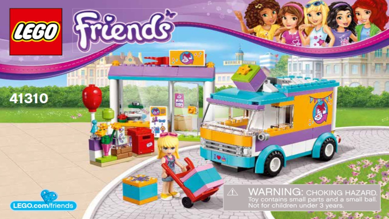 LEGO 41310 Instructions | Friends | Heartlake Gift Delivery | Party ...