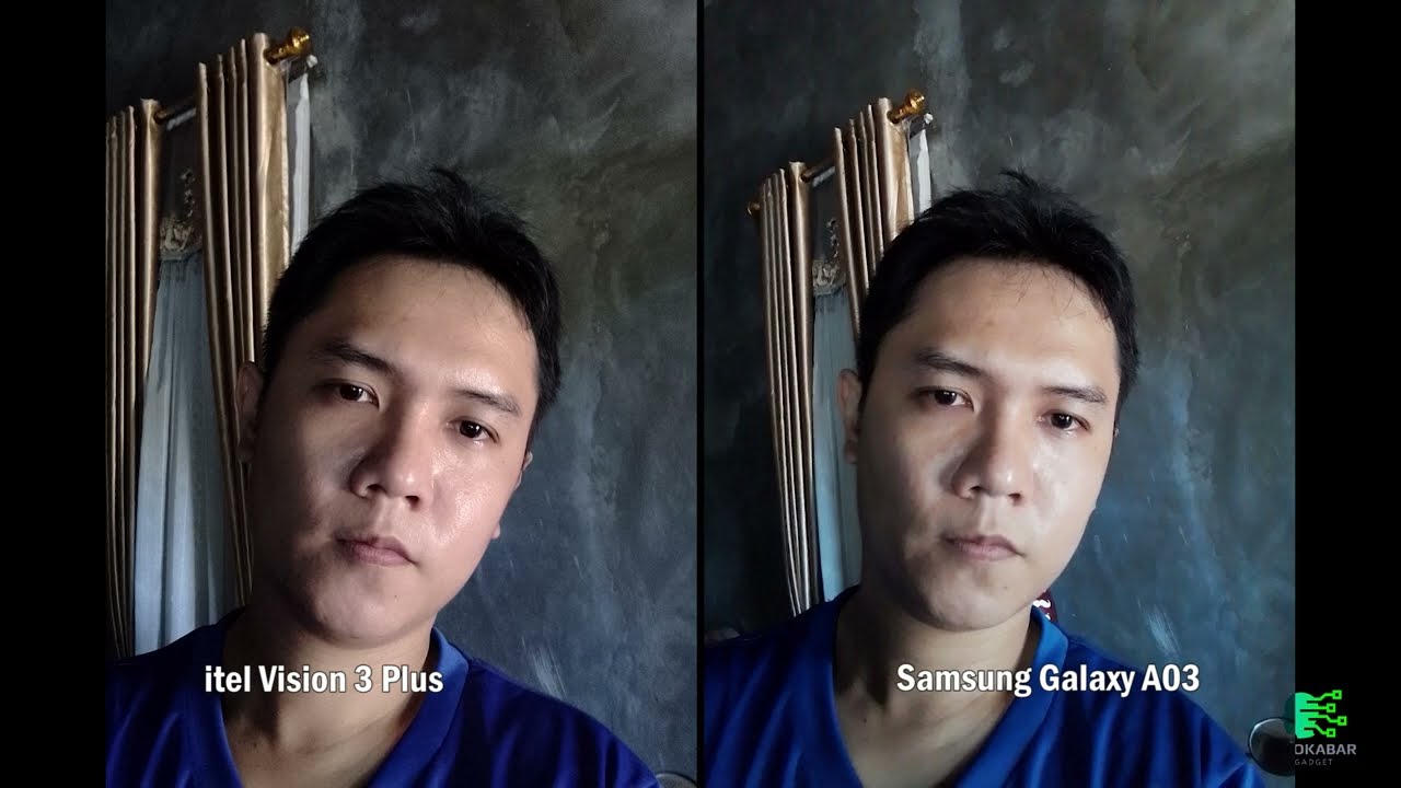 Adu Mekanik itel Vision 3 Plus vs Samsung Galaxy A03 Camera Comparison ...
