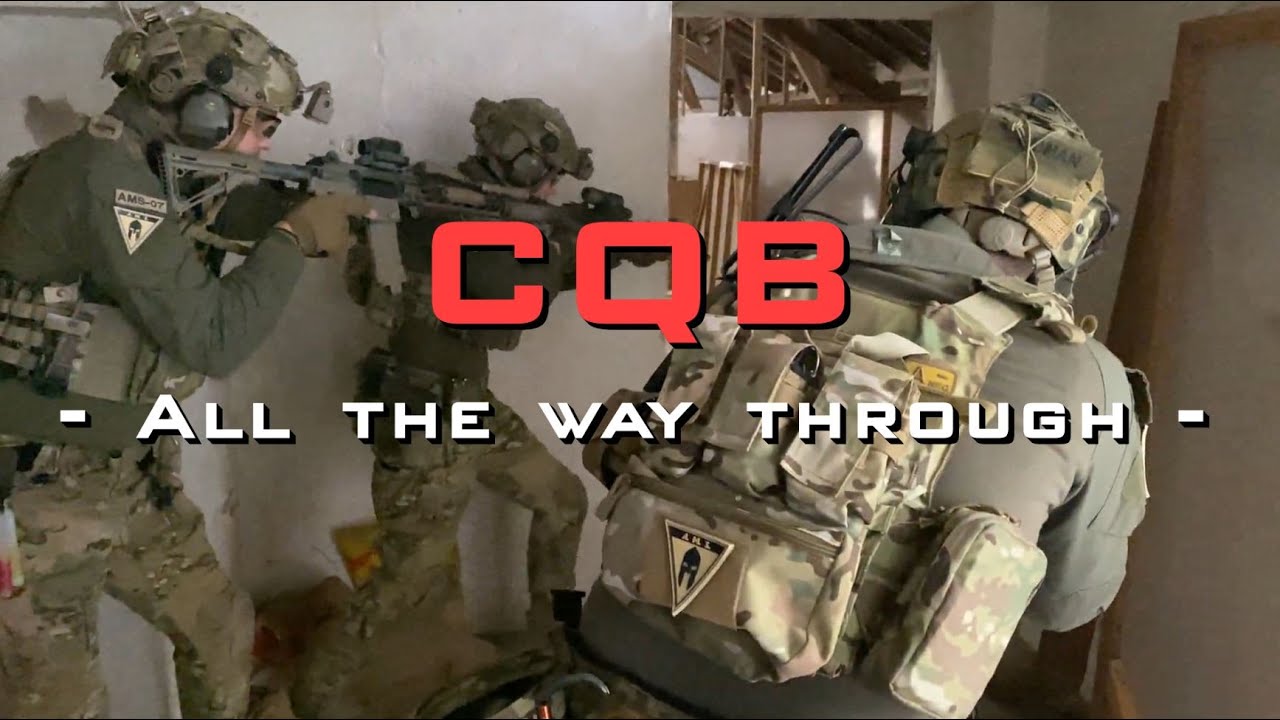 CQB - All the way through // CQB-Porn // German Airsoft Training - YouTube