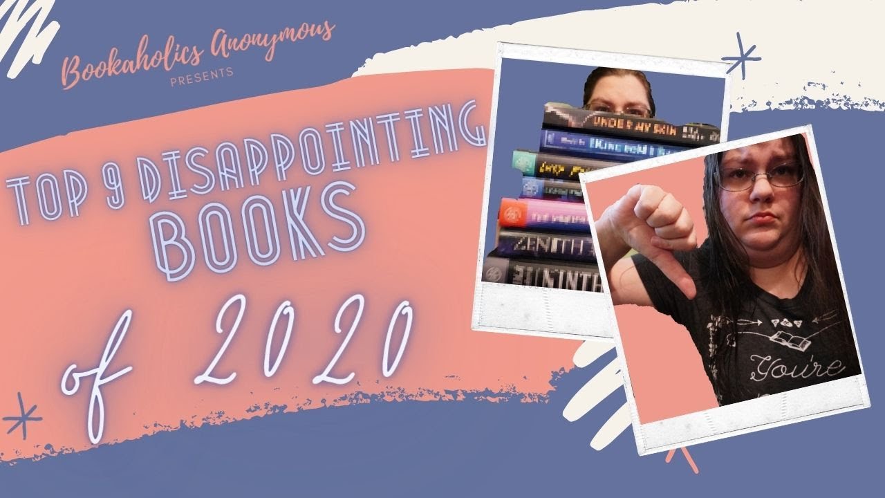 My Top 9 Books that disappointed me in 2020 - YouTube