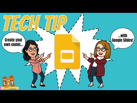 Tech Tip - Create Your Own Comic w/Google Slides - YouTube