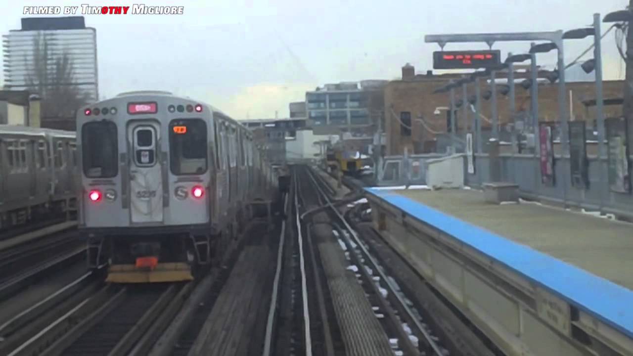 The Chicago El Train (Outside the Loop) - YouTube