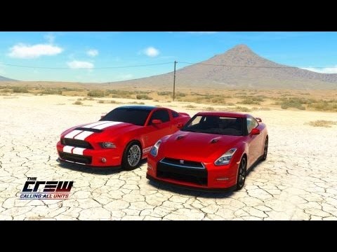 The Crew™ Import Vs Export Nissan Gtr R35 Vs Ford Shelby Gt500 Youtube