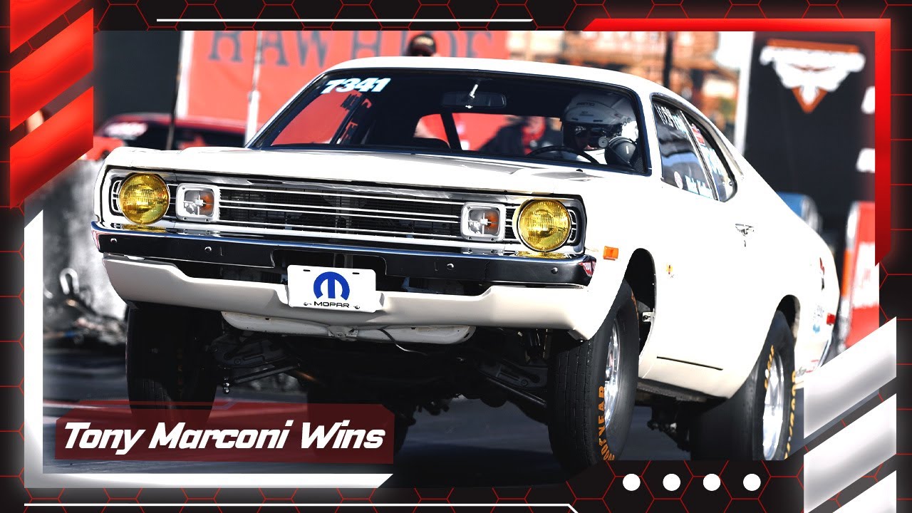 Tony Marconi wins Stock at the NHRA Arizona Nationals - YouTube