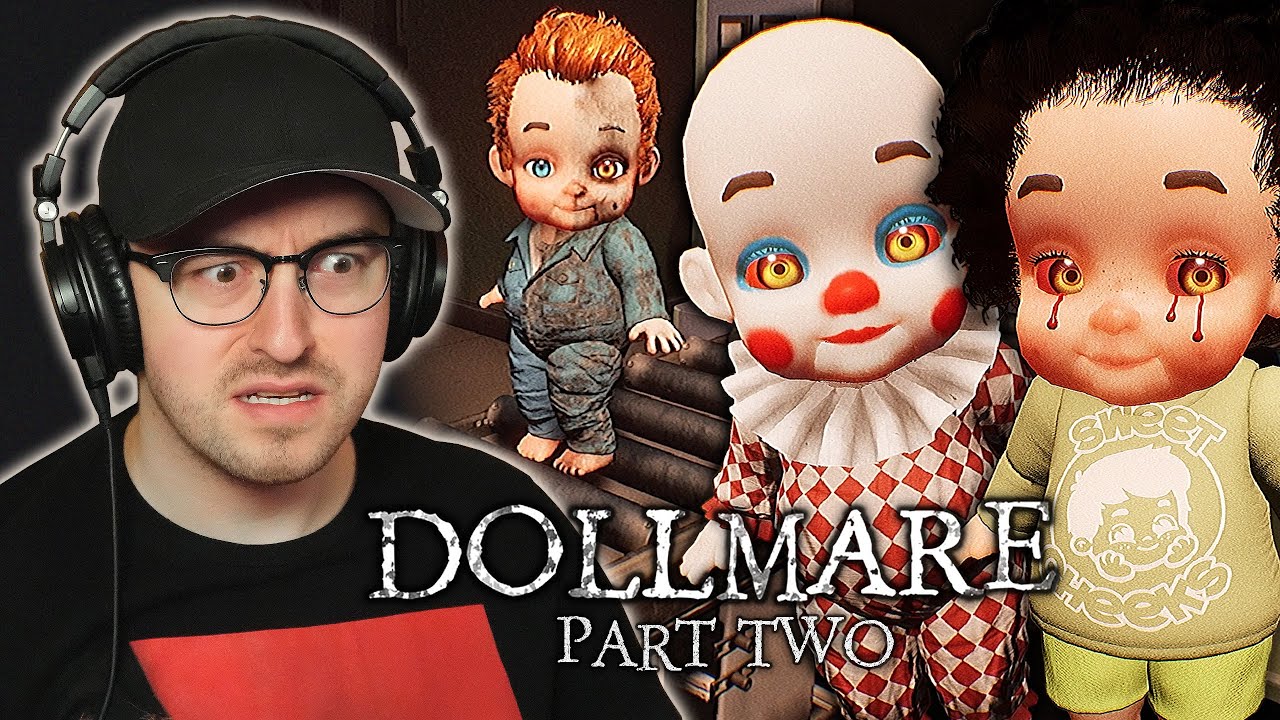 Working at a HAUNTED Doll Factory was a Mistake! | DOLLMARE [Pt. 2 ...
