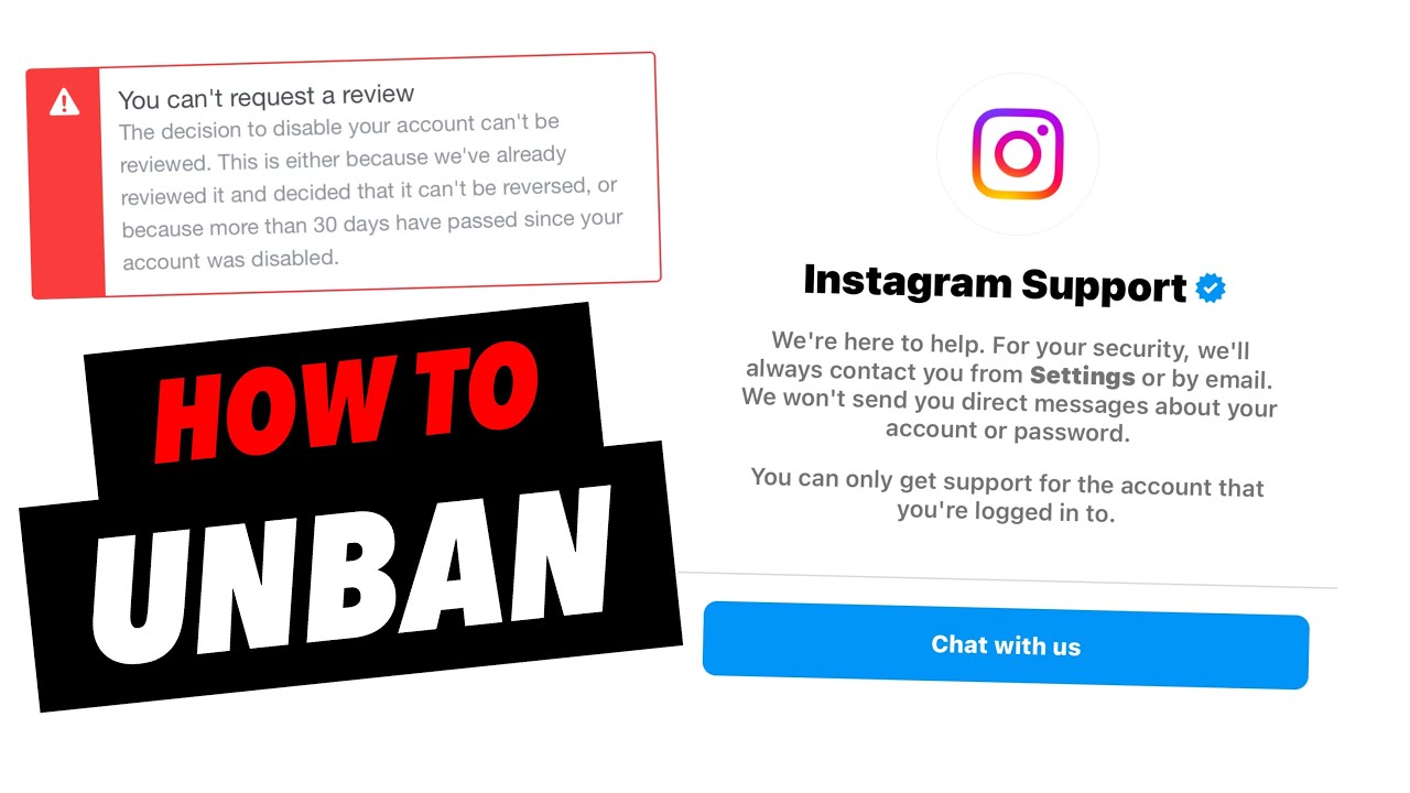 You can't request a review - HOW TO UNBAN 🤔 - YouTube