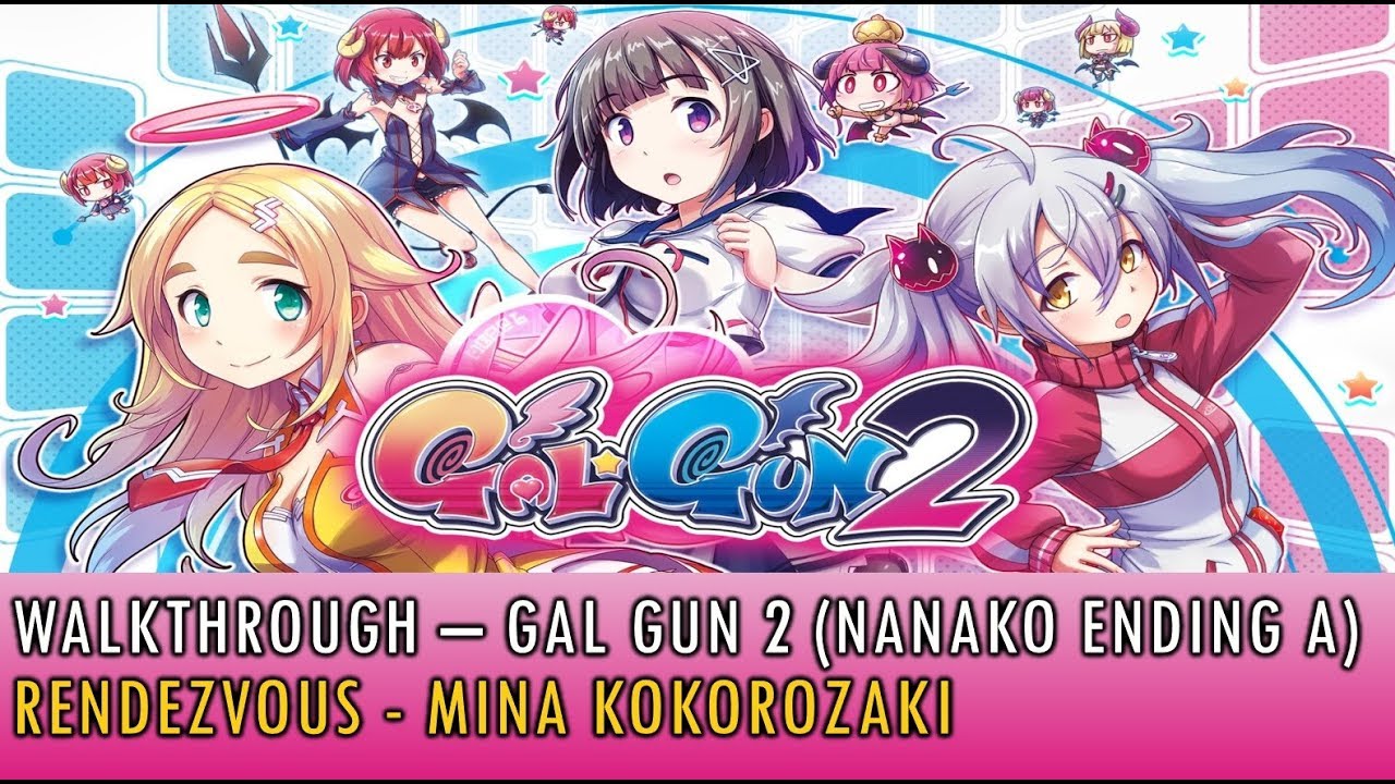 [47] Walkthrough - Gal Gun 2 - Nanako Ending A - Rendezvous - Mina ...
