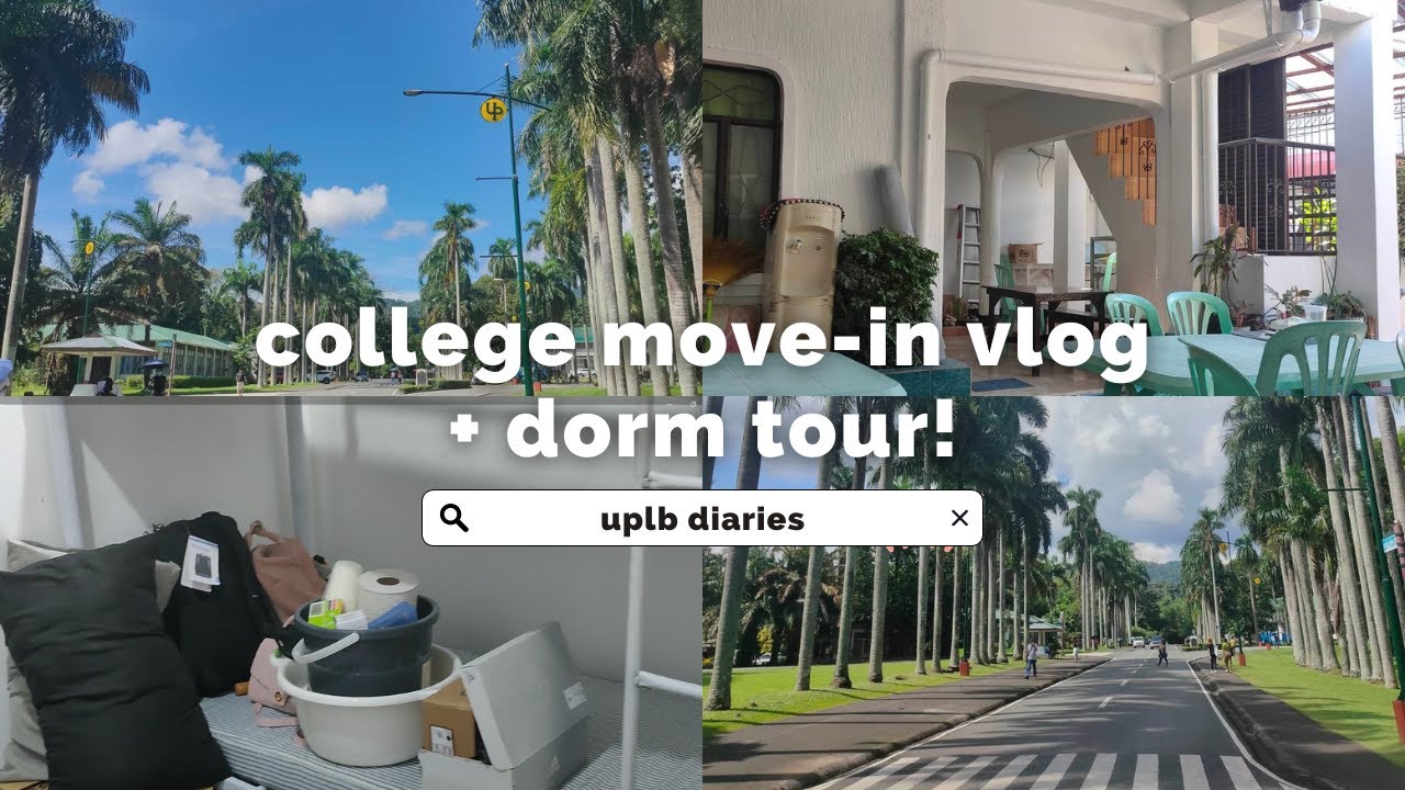 uplb diaries: move in day + dorm tour! - YouTube